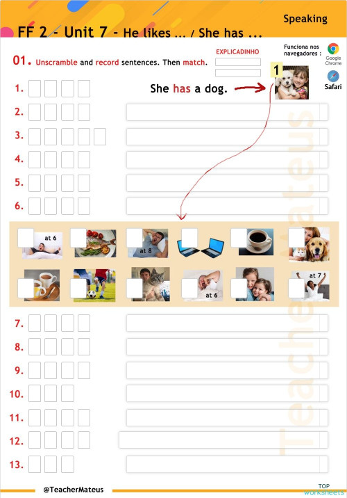 Speaking: interactive worksheets and online exercises | TopWorksheets