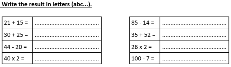 Numbers 0 - 100. Interactive worksheet | TopWorksheets