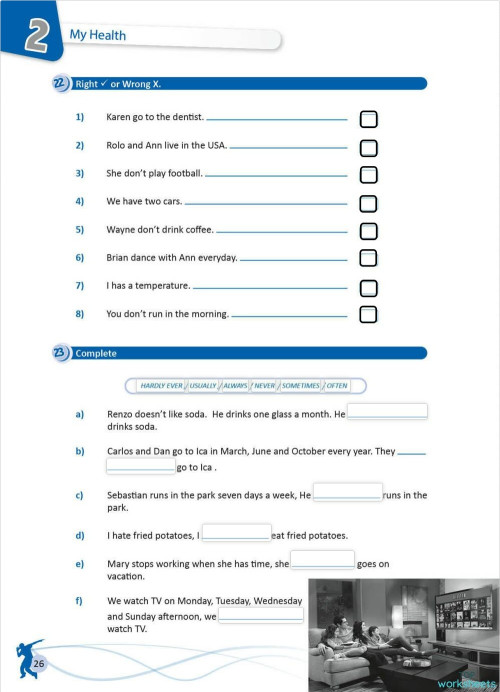 Interactive worksheets and online exercises in english | TopWorksheets
