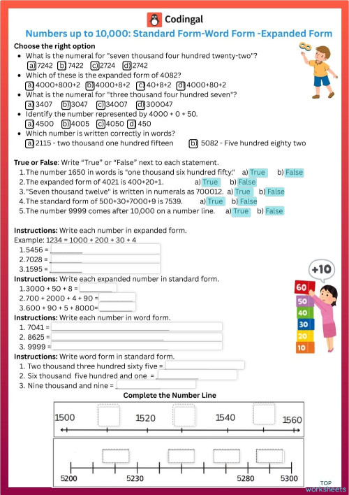 M_G03M01L02_WA01_Represent_numbers_up_to_10,000_3. Interactive ...