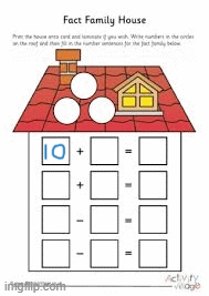 Fact family. Interactive worksheet | TopWorksheets