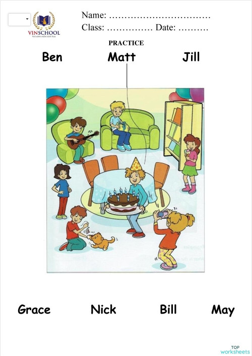 Grammar K2_Skill Practice_Full. Interactive worksheet | TopWorksheets