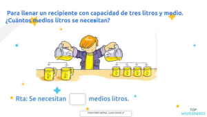 Medidas de capacidad: fichas interactivas y ejercicios online ...