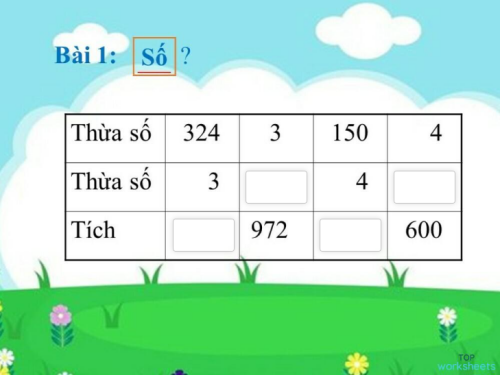 Interactive worksheets and online exercises in vietnamese | TopWorksheets