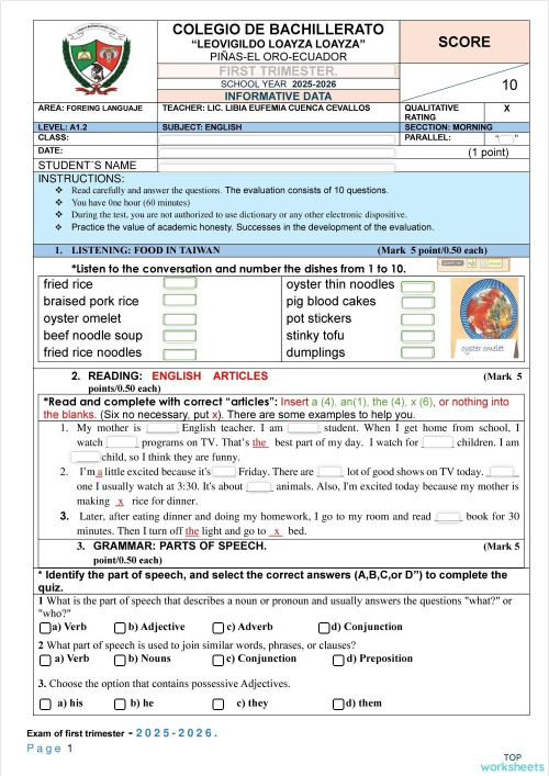 Augmentatives and diminutives: interactive worksheets and online ...