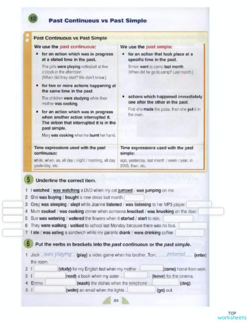 Week 13 - Practice 1. Interactive worksheet | TopWorksheets