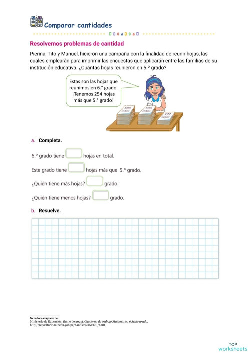 030d-EdA2-AA15-Matemática-Comparar cantidades. Ficha interactiva ...