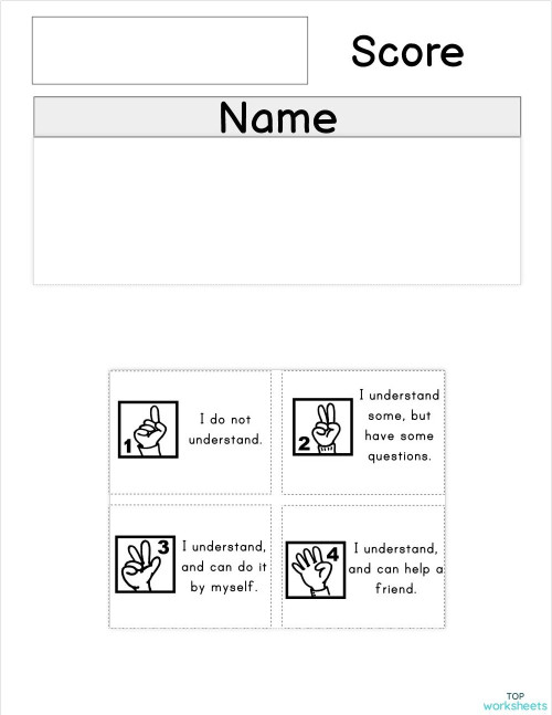 Number Line Assessment. Interactive worksheet | TopWorksheets