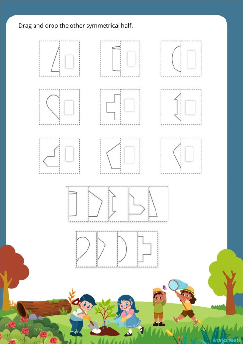 M_G03M24L53_WA02_Symmetry_in_2D_Shapes_4. Interactive worksheet ...