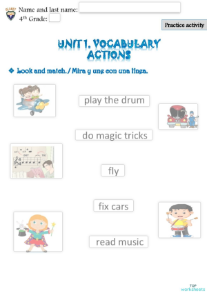 Vocabulary: interactive worksheets and online exercises | TopWorksheets