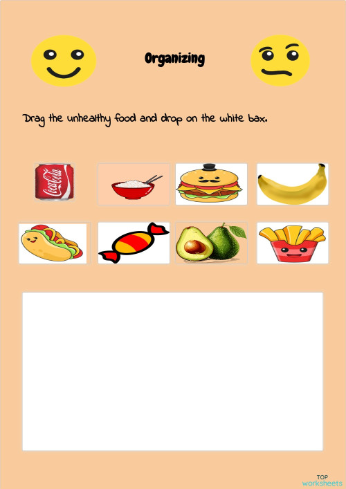 organizing. Interactive worksheet | TopWorksheets