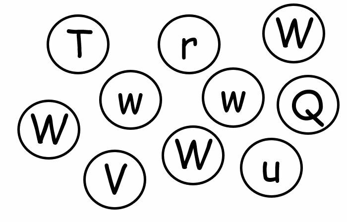 Letter W w (HW). Interactive worksheet | TopWorksheets