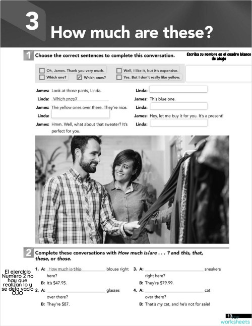 Unit 3 interchange 1. Interactive worksheet | TopWorksheets