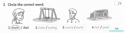 Skill Test 2 Fam 1. Interactive worksheet | TopWorksheets
