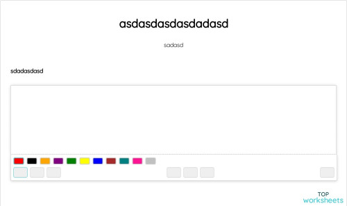 asdasdasdasdadasd. Interactive worksheet | TopWorksheets