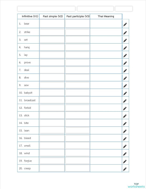 Past Simple (short worksheet). Interactive worksheet | TopWorksheets