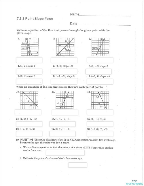 Algebra: interactive worksheets and online exercises | TopWorksheets