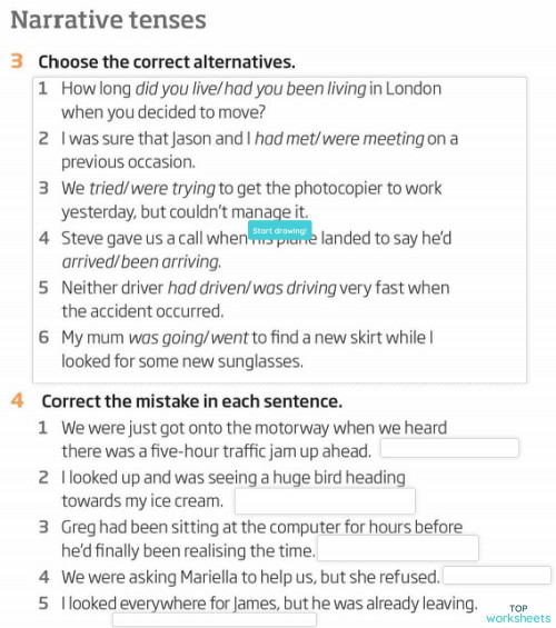 Present COntinuous_ Listening. Interactive worksheet | TopWorksheets