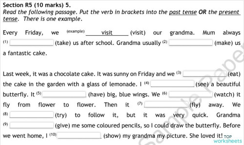 Preliminary- dialogue (s. past). Interactive worksheet | TopWorksheets