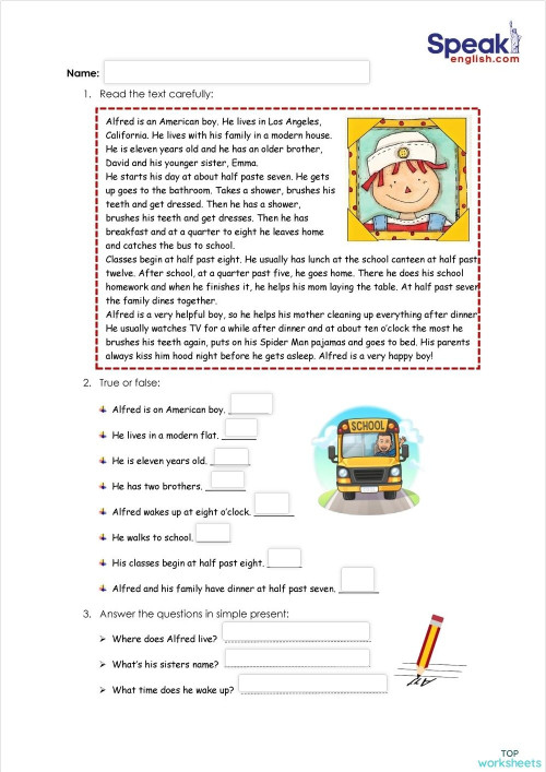 Intermediate Conversation 1 - Quiz. Interactive worksheet | TopWorksheets