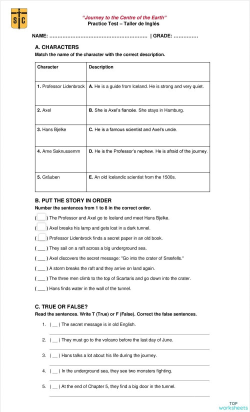 nth term of quadratic and cubic sequences. Interactive worksheet | TopWorksheets
