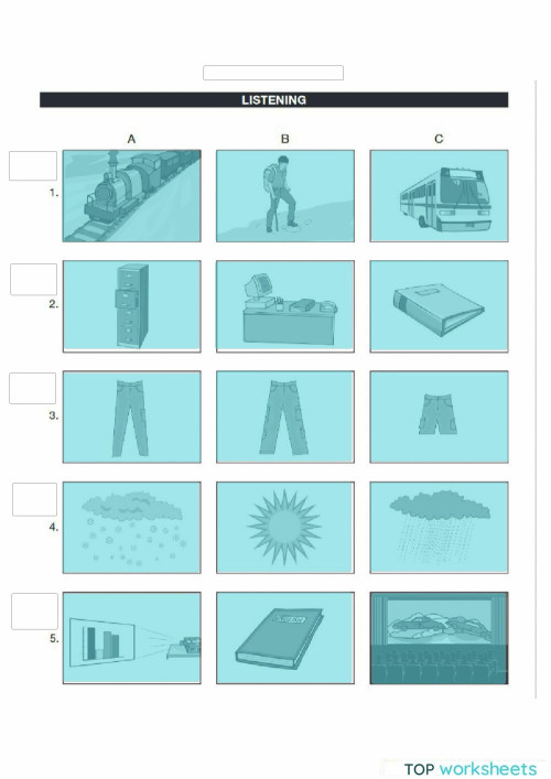 Ecce sample 2021 listening. Interactive worksheet | TopWorksheets