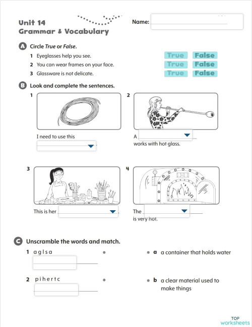 Unit 14 Review. Interactive worksheet | TopWorksheets