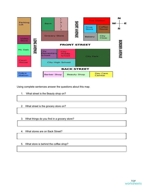 Where Is it?. Interactive worksheet | TopWorksheets