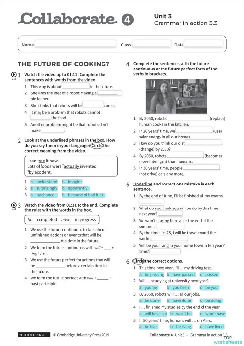 Grammar In Action 3.2. Interactive worksheet | TopWorksheets