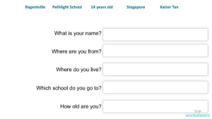 Answering questions functional WH Questions 1. Interactive worksheet ...