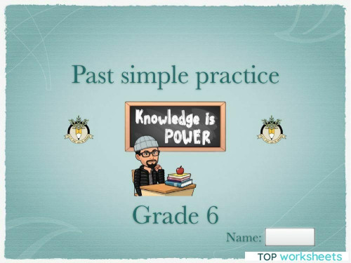 Past Simple Grammar. Interactive worksheet | TopWorksheets