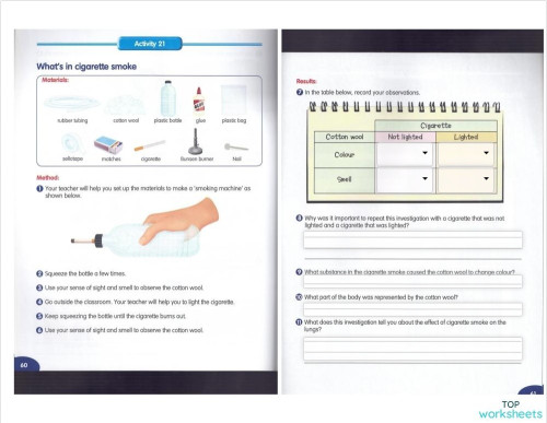 Natural science: interactive worksheets and online exercises ...