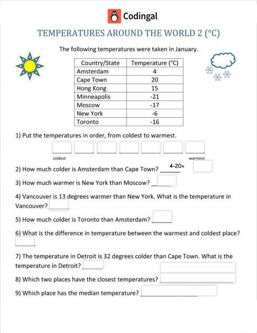 M_G04M13L44_WA01_Temperature around the world and their calculations ...