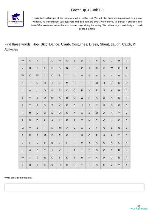 Grade 1: interactive worksheets and online exercises | TopWorksheets