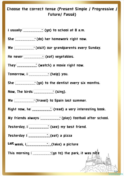 Other: interactive worksheets and online exercises | TopWorksheets
