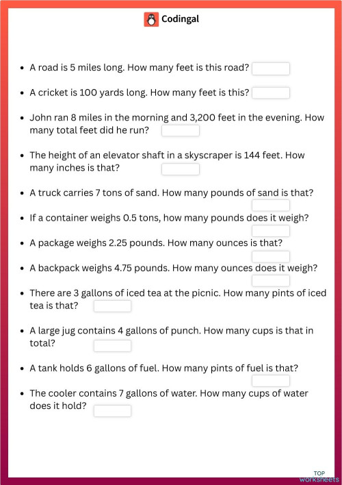 Math: interactive worksheets and online exercises | TopWorksheets