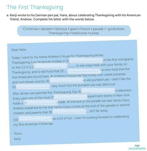 U4 L2 Worksheet. Interactive worksheet | TopWorksheets