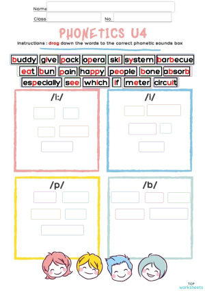 Spelling: interactive worksheets and online exercises | TopWorksheets