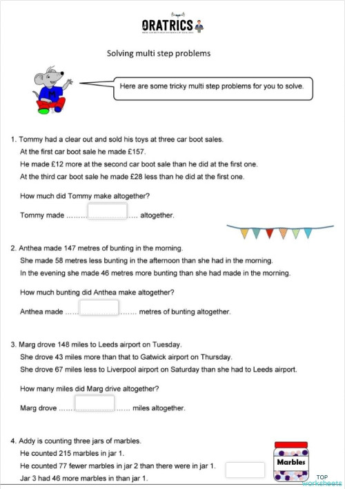 Addition and Subtraction GG. Interactive worksheet | TopWorksheets