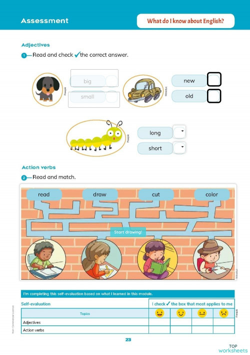 Interactive worksheets and online exercises in english | TopWorksheets