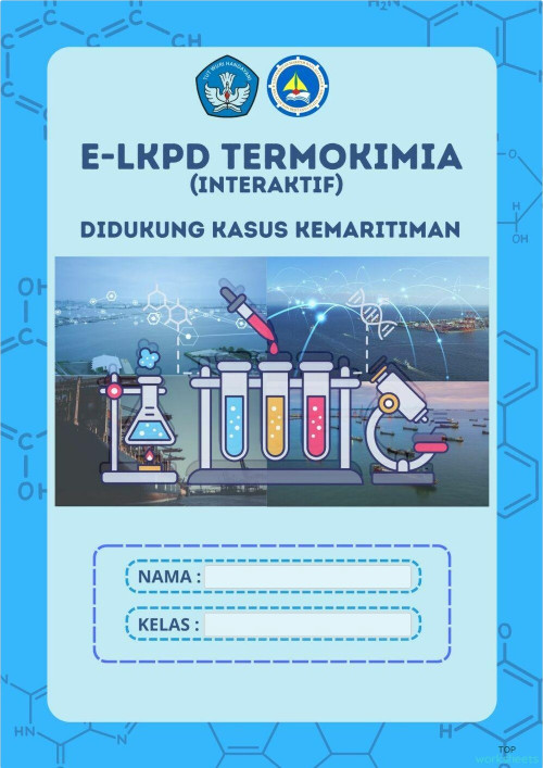 E-LKPD TERMOKIMIA (INTERAKTIF) DIDUKUNG KASUS KEMARITIMAN. Interactive worksheet | TopWorksheets