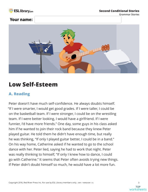 Reading - Second and Third Conditional. Interactive worksheet ...