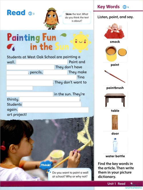 SWRW 3 U1 Read. Interactive worksheet | TopWorksheets