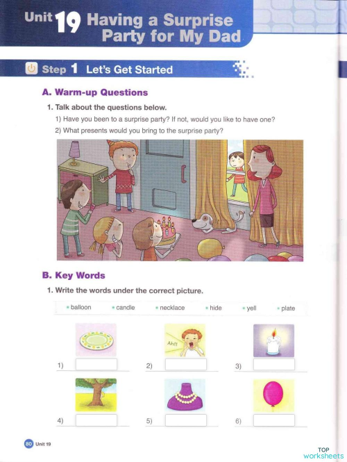 Step by step listening 2 (unit 19). Interactive worksheet | TopWorksheets