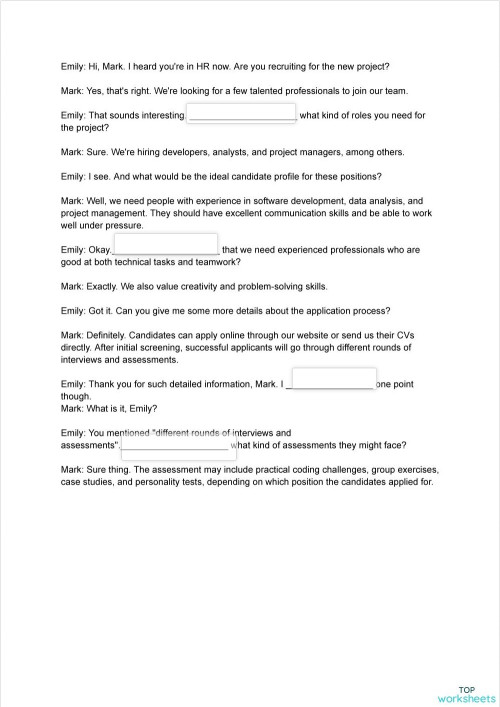 Clarifying. Interactive worksheet | TopWorksheets