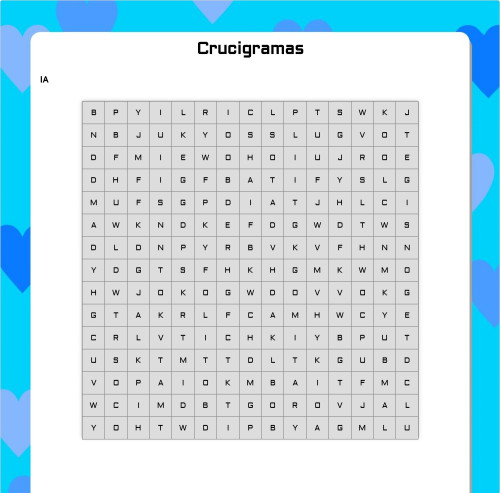 Crucigramas. Ficha interactiva | TopWorksheets