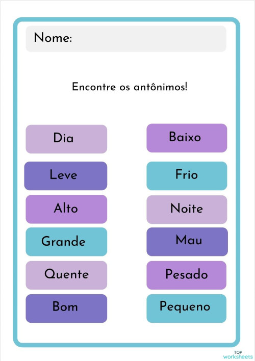 Atividade AEE (Copiado). Ficha interativa | TopWorksheets