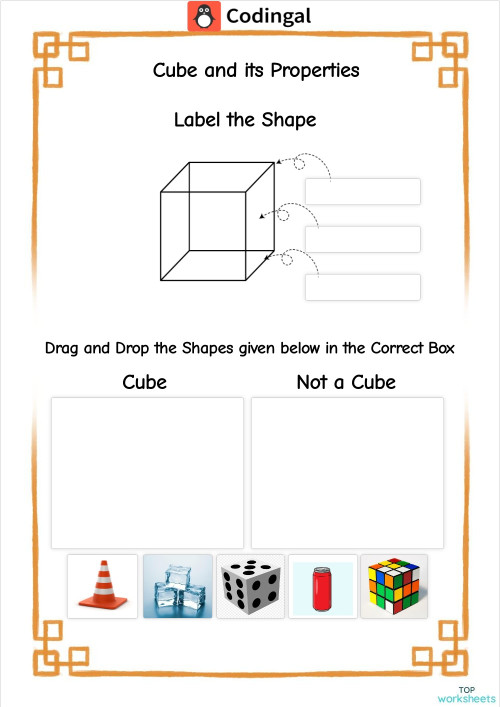M_G02M12L60_WE01_Cube and its Properties. Interactive worksheet ...
