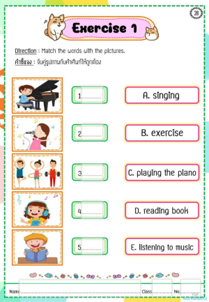 Interactive worksheets and online exercises in Thailand | TopWorksheets