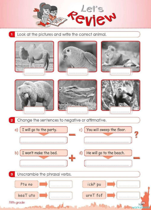 NGS 5-Uni.8-Pág.99. Ficha interactiva | TopWorksheets